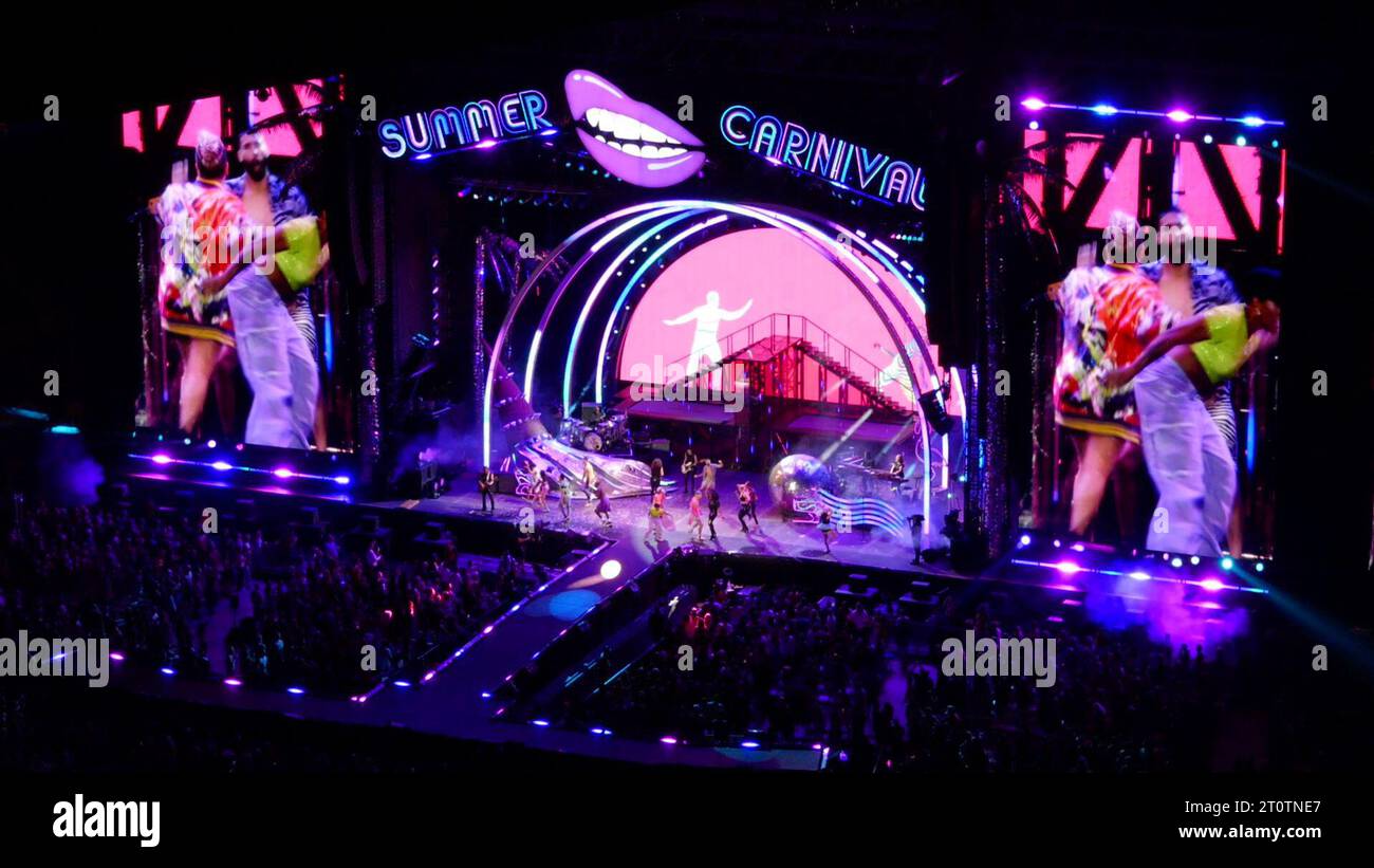 Inglewood, California, USA 5th October 2023 Singer Pink Summer Carnival ...