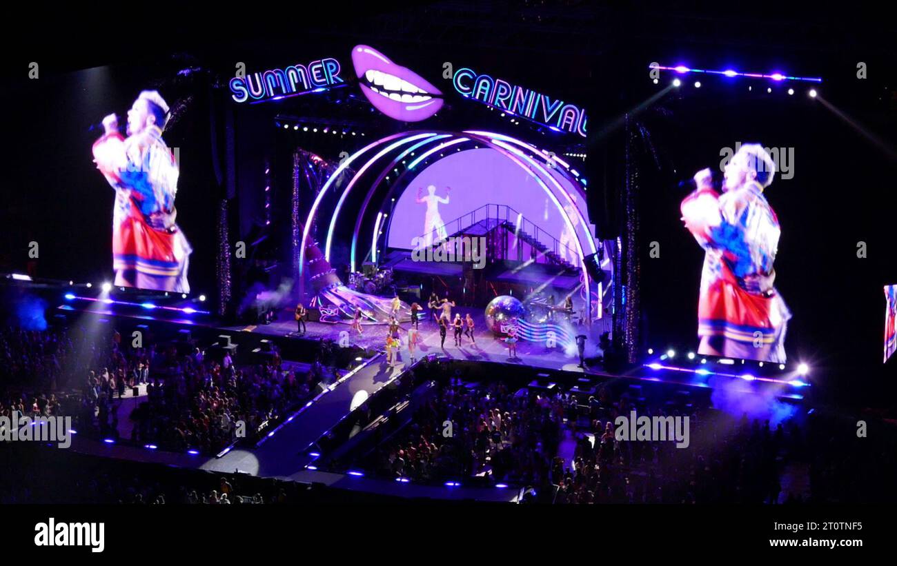 Inglewood, California, USA 5th October 2023 Singer Pink Summer Carnival ...