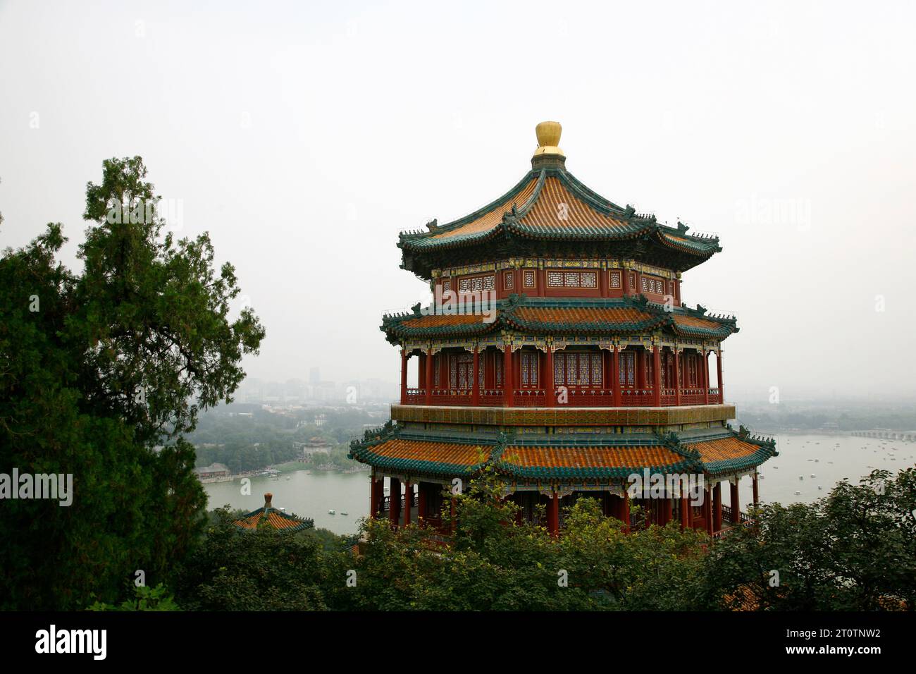 pavilion in Beijing Stock Photo - Alamy