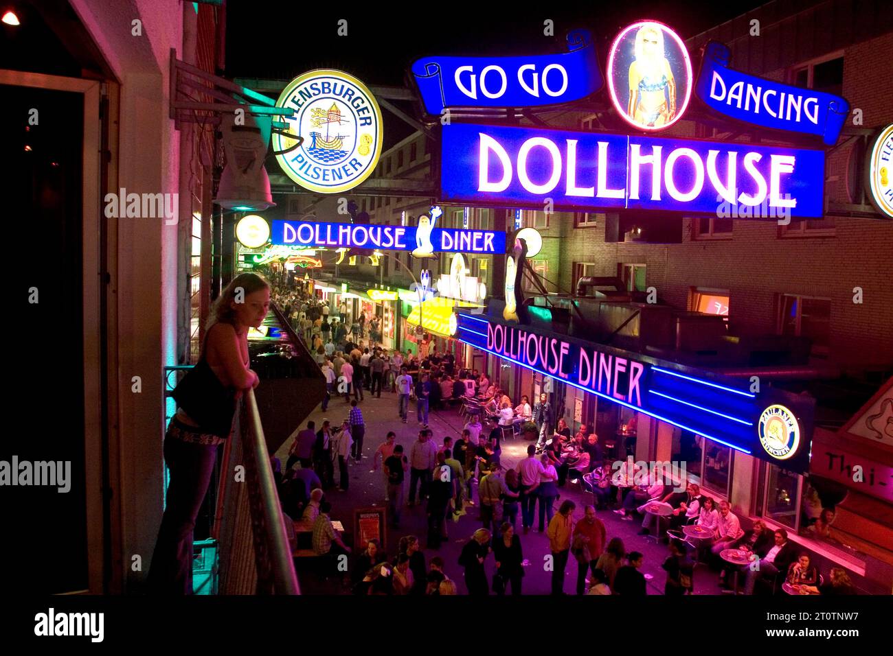 The Red Light District in Hamburg Stock Photo - Alamy