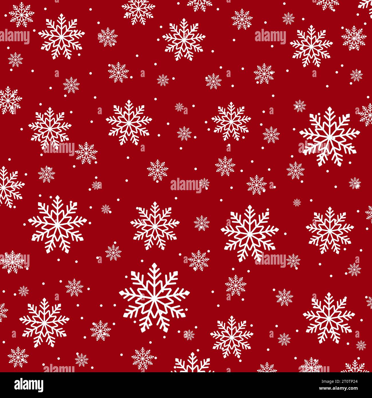 Christmas background with a traditional snowflake pattern design Stock ...