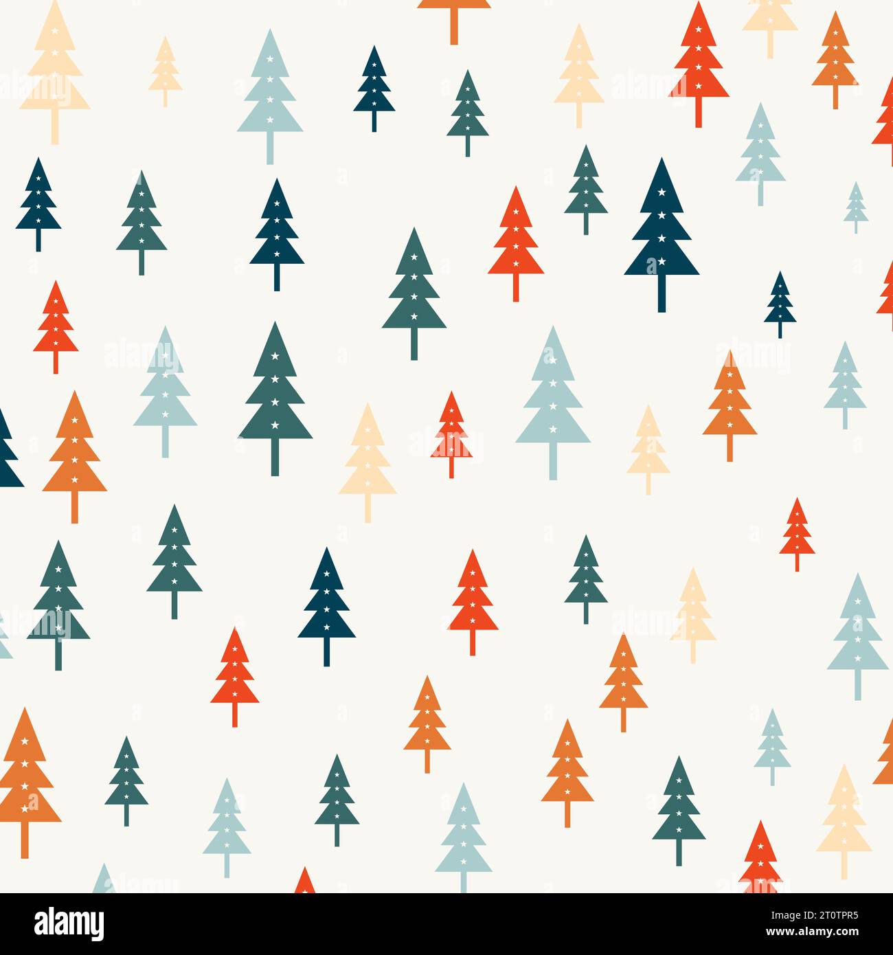 Christmas Background With A Christmas Tree Pattern Design Stock Vector Image And Art Alamy