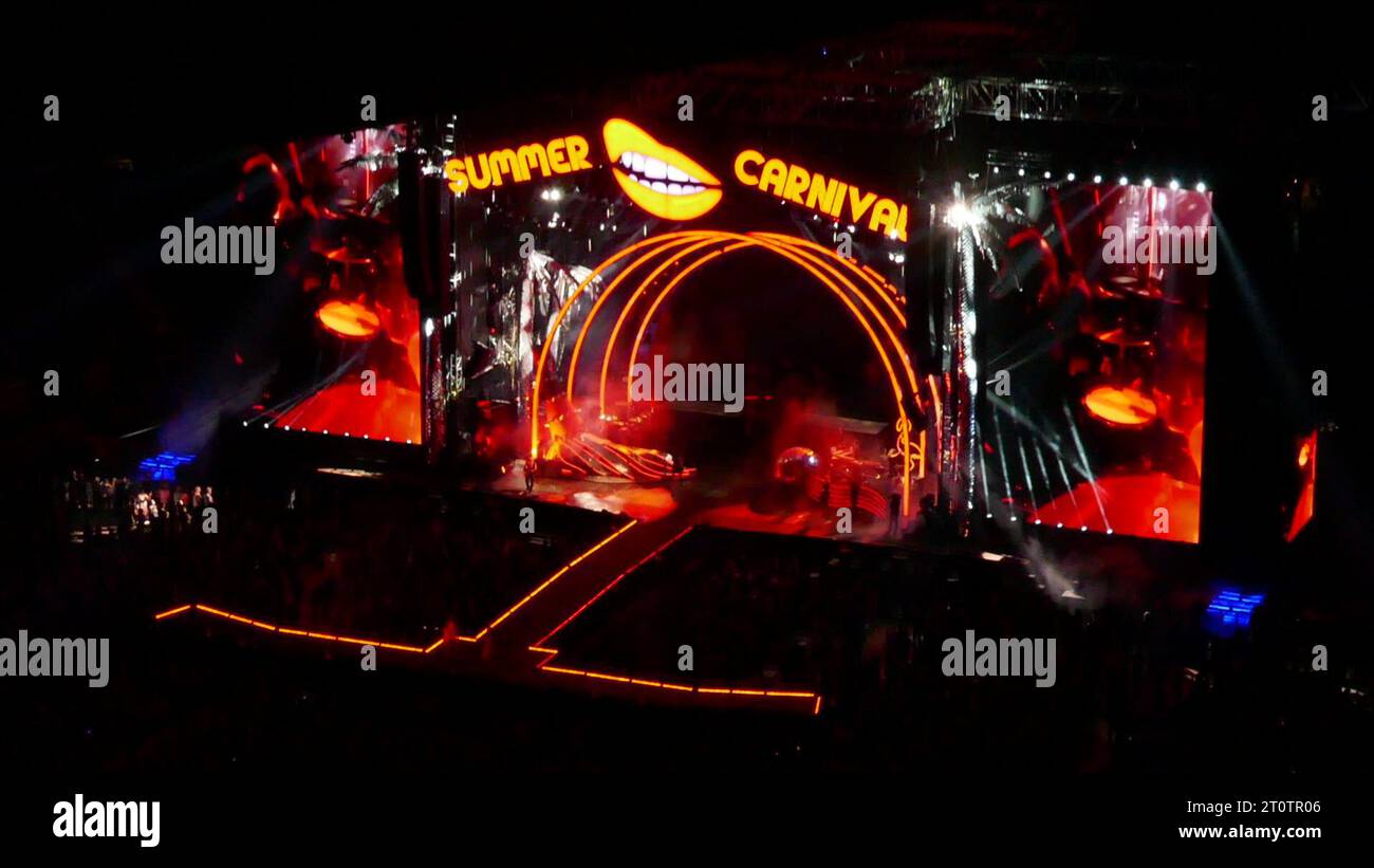 Inglewood, California, USA 5th October 2023 Singer Pink Summer Carnival ...