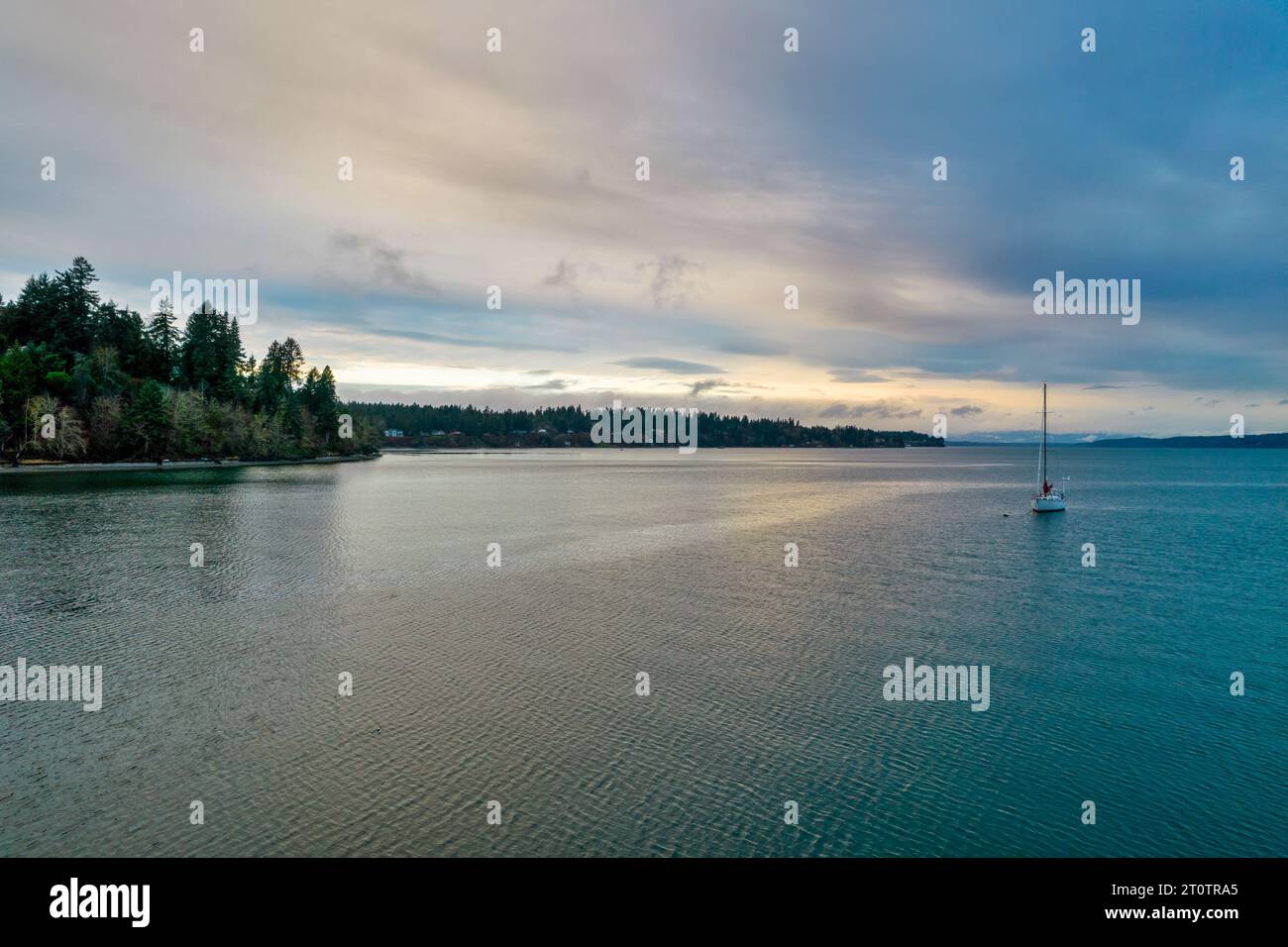 Aerial view fishing boats park hi-res stock photography and images - Alamy