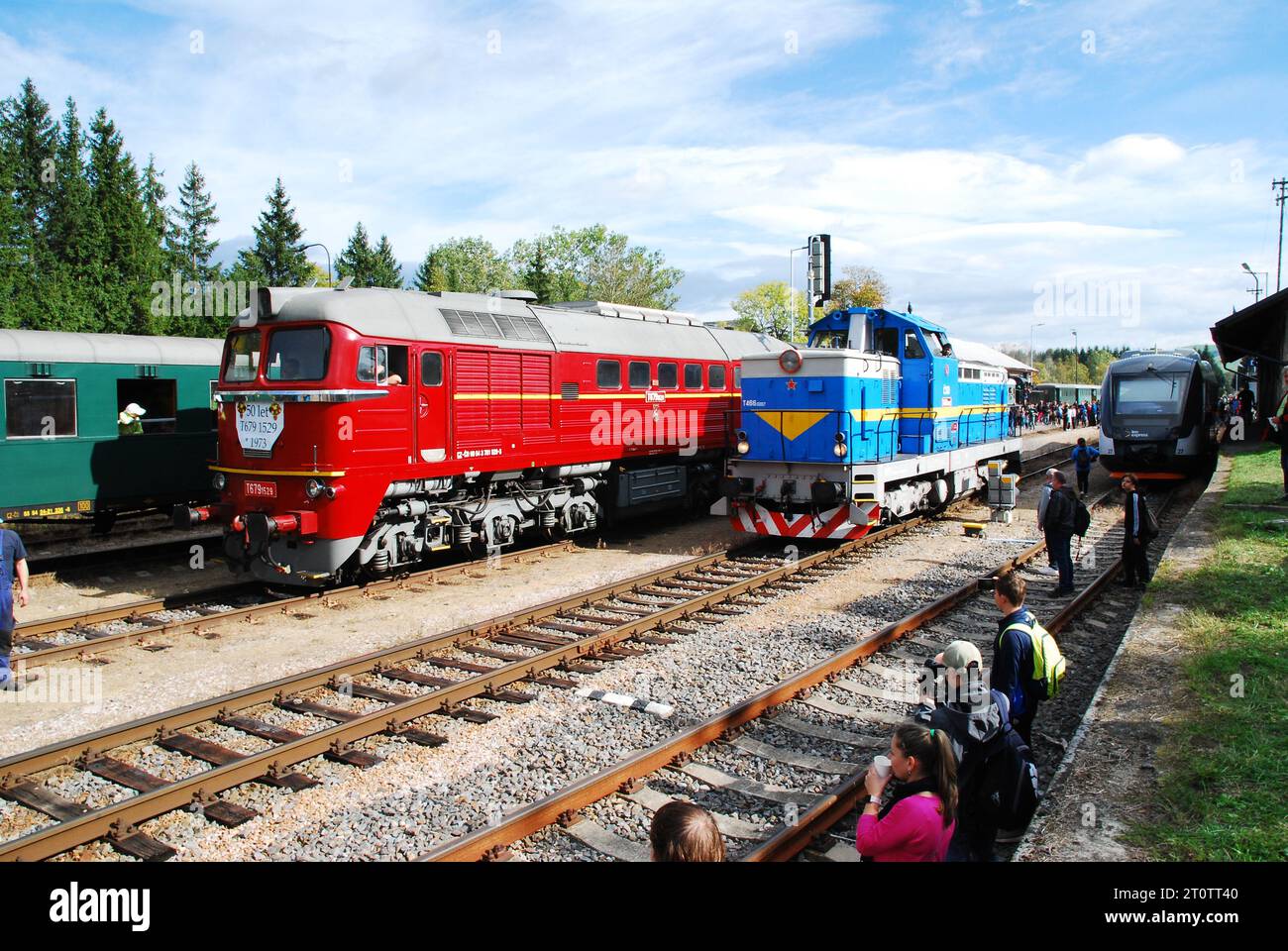 Celebration of 150 years of operation on the Moravian Border Railway ...