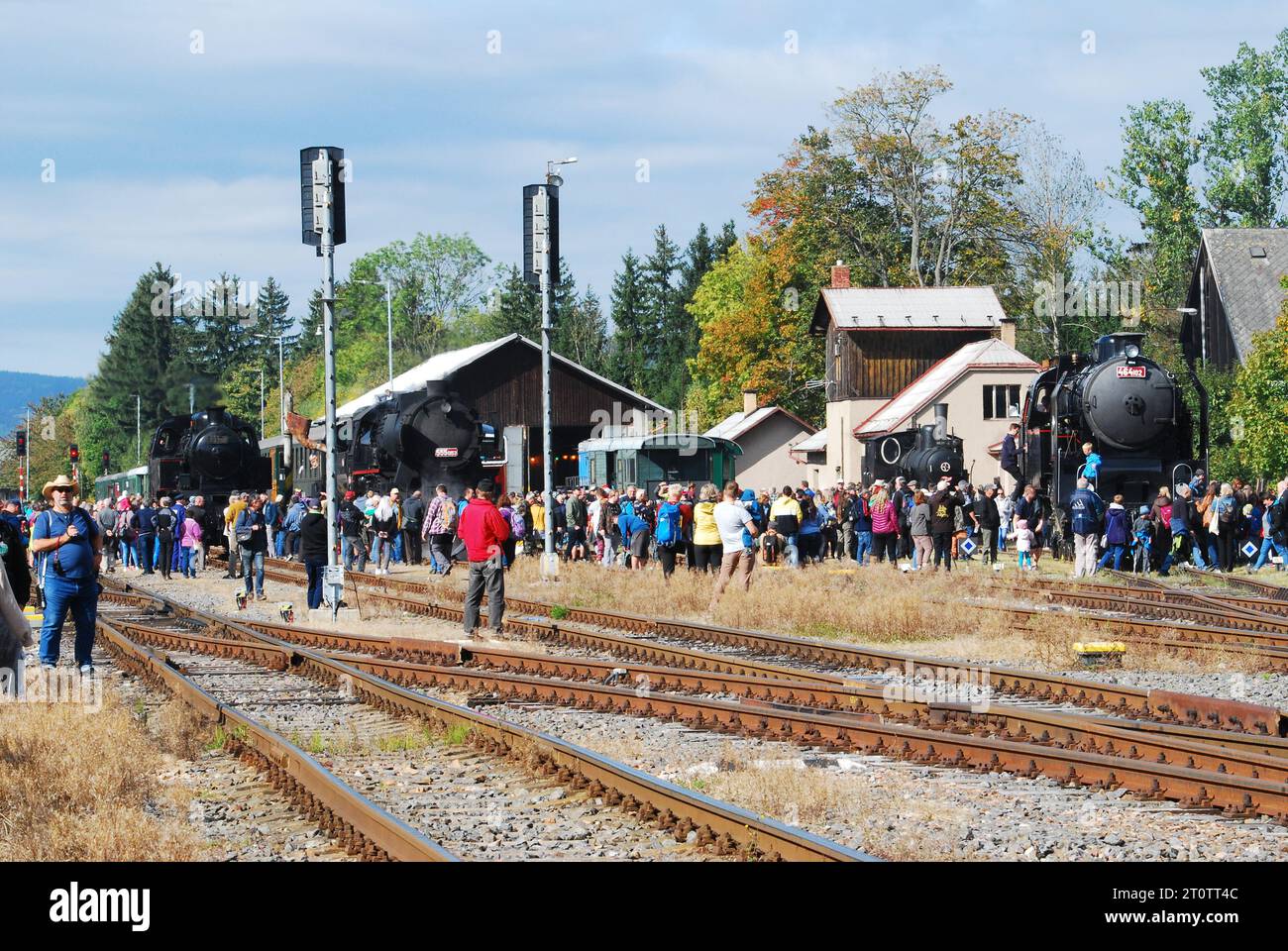 Celebration of 150 years of operation on the Moravian Border Railway ...