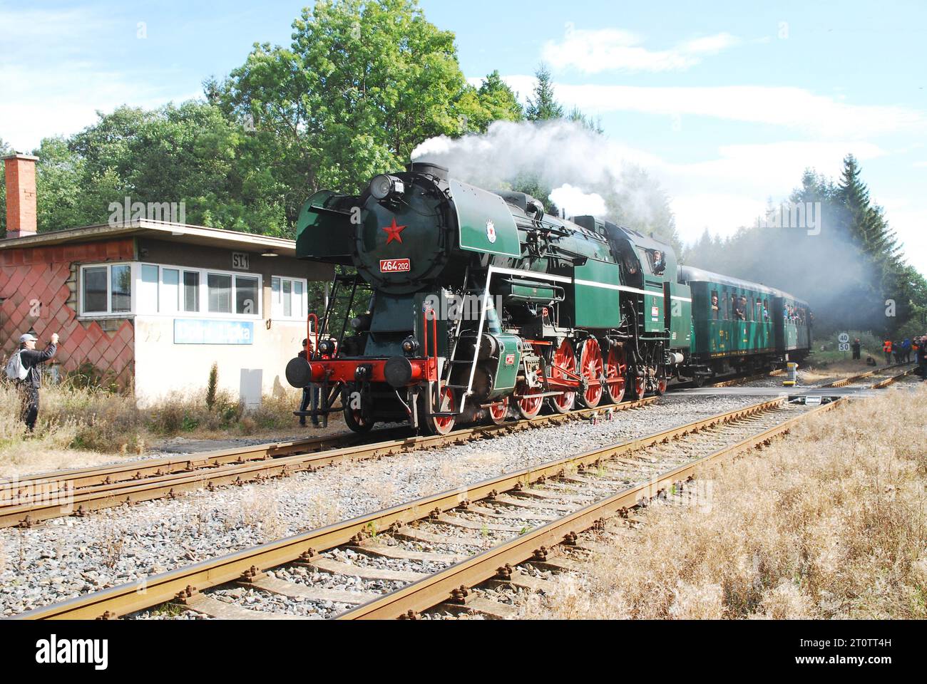 Celebration of 150 years of operation on the Moravian Border Railway ...