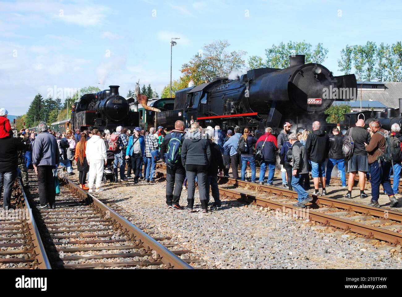 Celebration of 150 years of operation on the Moravian Border Railway ...