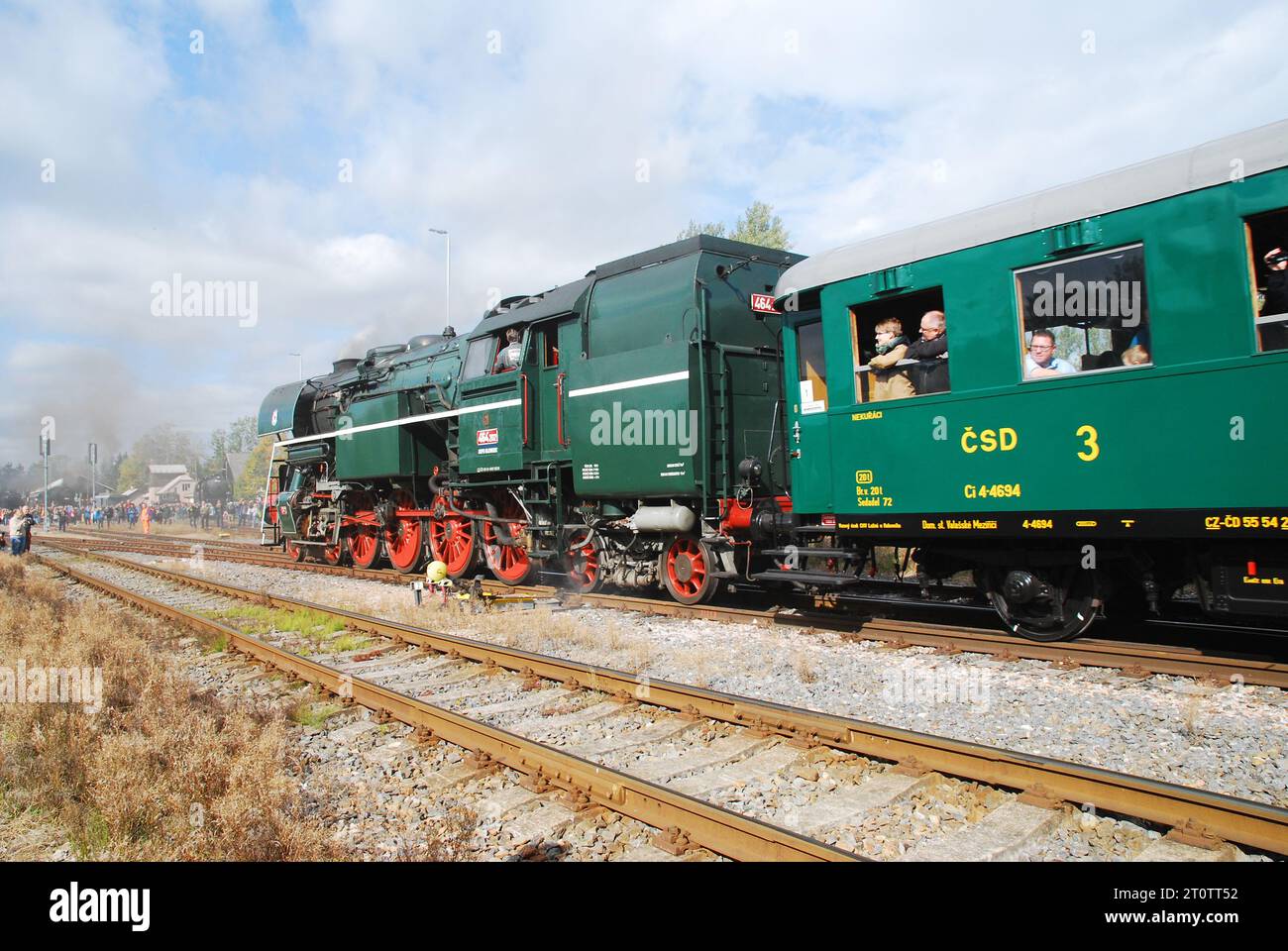 Celebration of 150 years of operation on the Moravian Border Railway ...