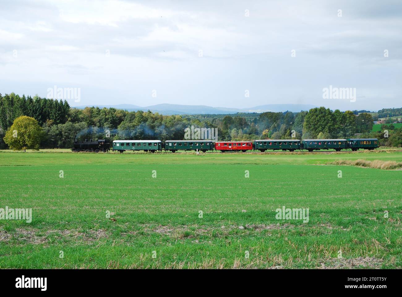 Moravian border railway hi-res stock photography and images - Alamy