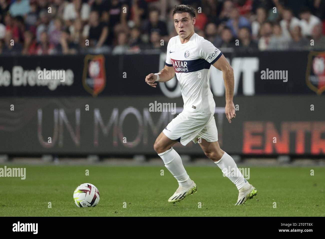 Manuel Ugarte of PSG during the French championship Ligue 1 football ...