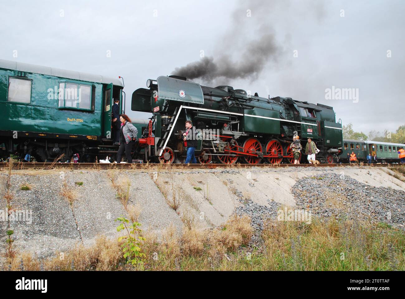 Celebration of 150 years of operation on the Moravian Border Railway ...