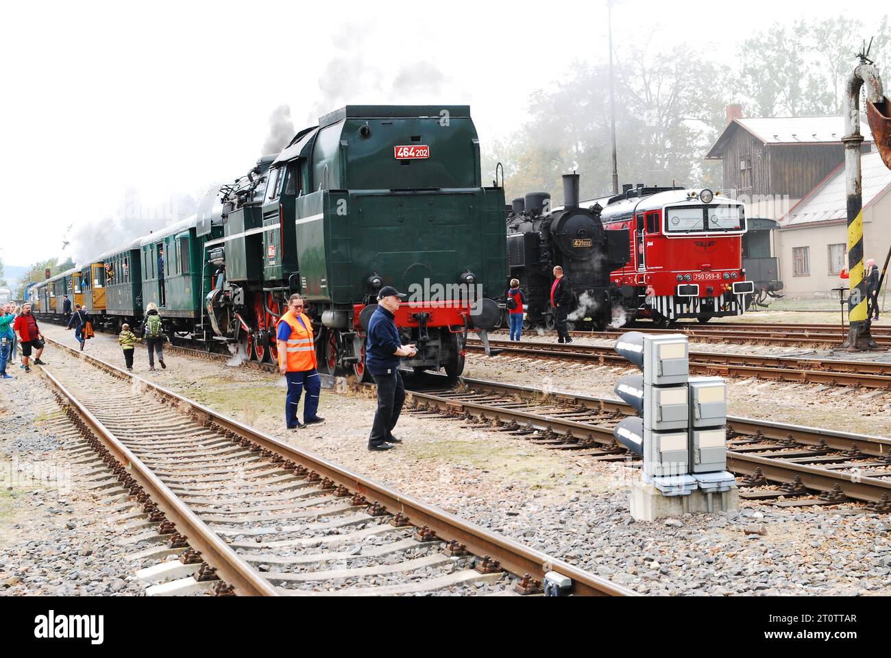 Celebration of 150 years of operation on the Moravian Border Railway ...