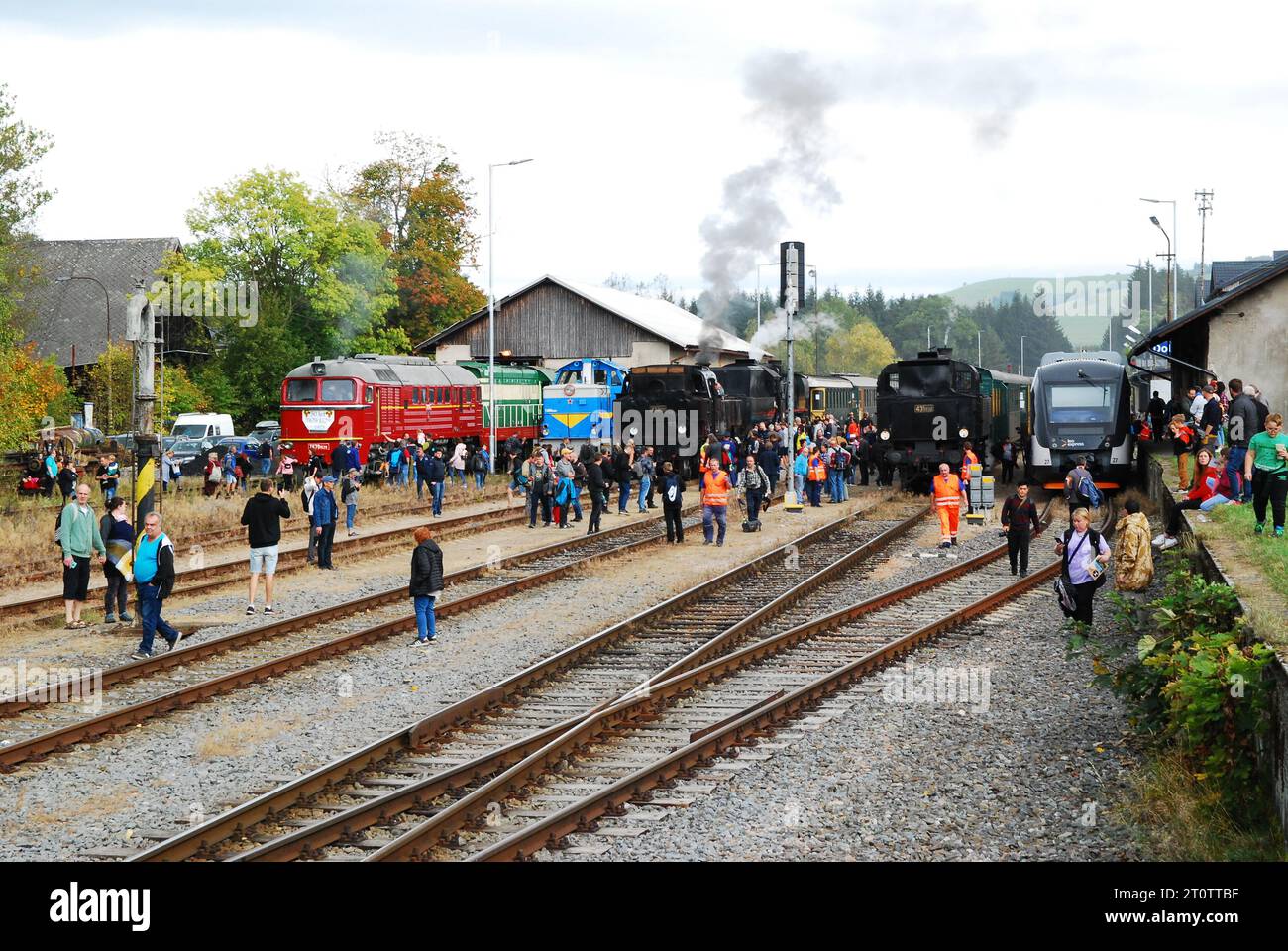 Celebration of 150 years of operation on the Moravian Border Railway ...