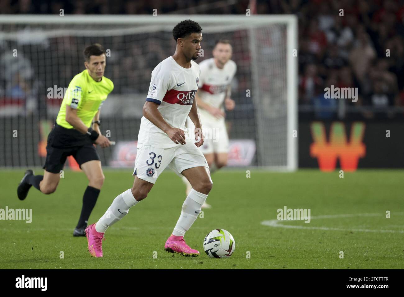 Warren Zaire-Emery of PSG during the French championship Ligue 1 ...