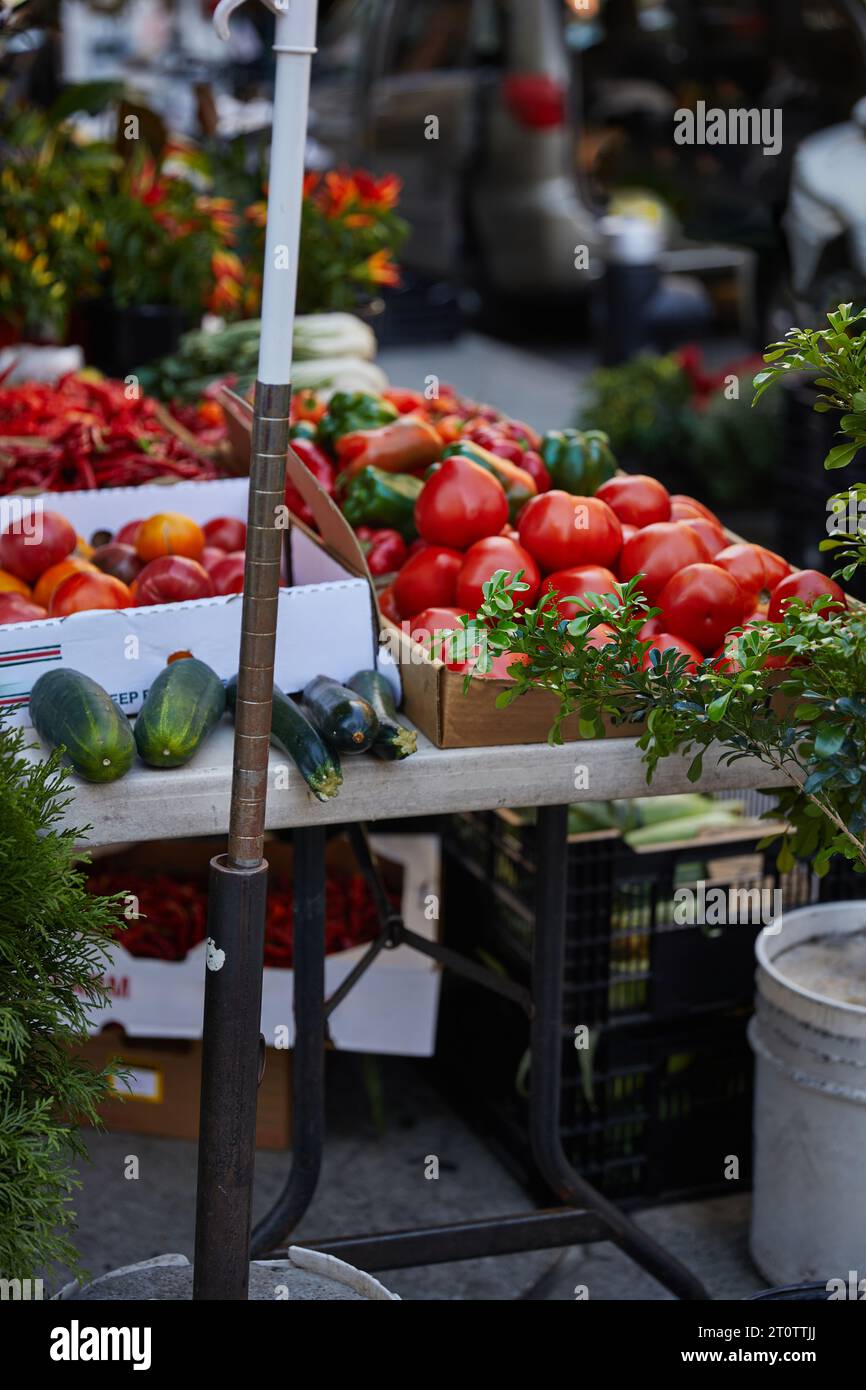 Vintage new york street vendor hi-res stock photography and images - Alamy