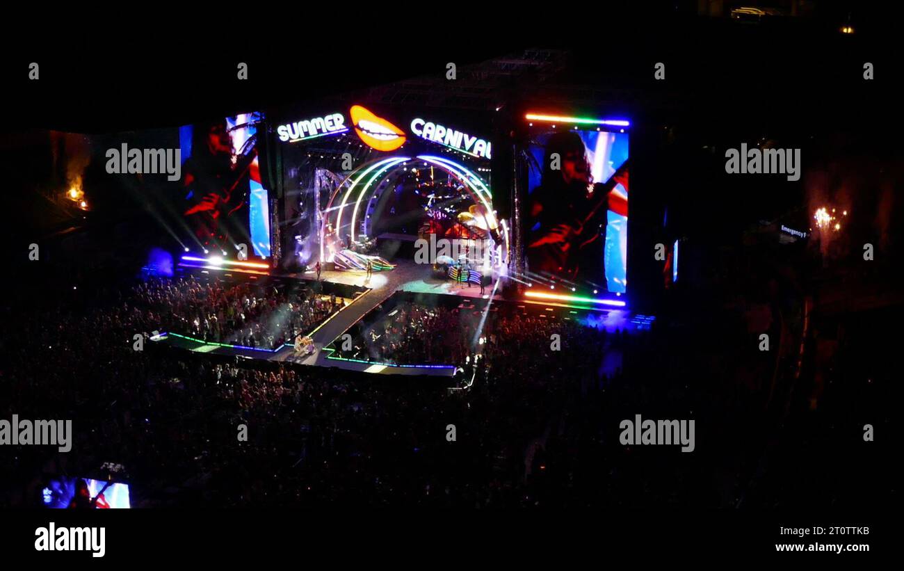 Inglewood, California, USA 5th October 2023 Singer Pink Summer Carnival ...