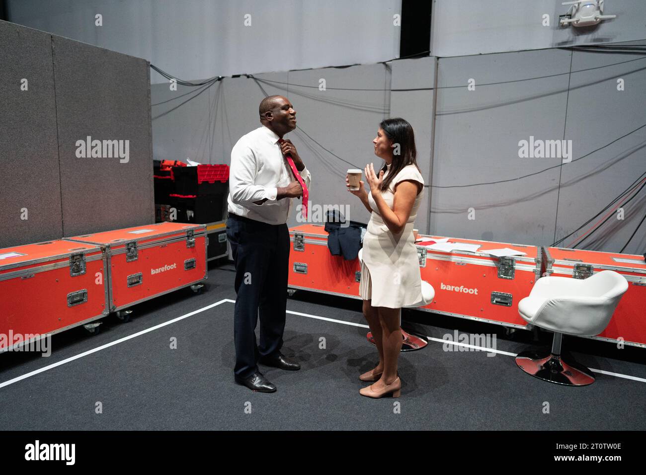 Shadow Overseas Development secretary Lisa Nandy and Shadow Foreign ...