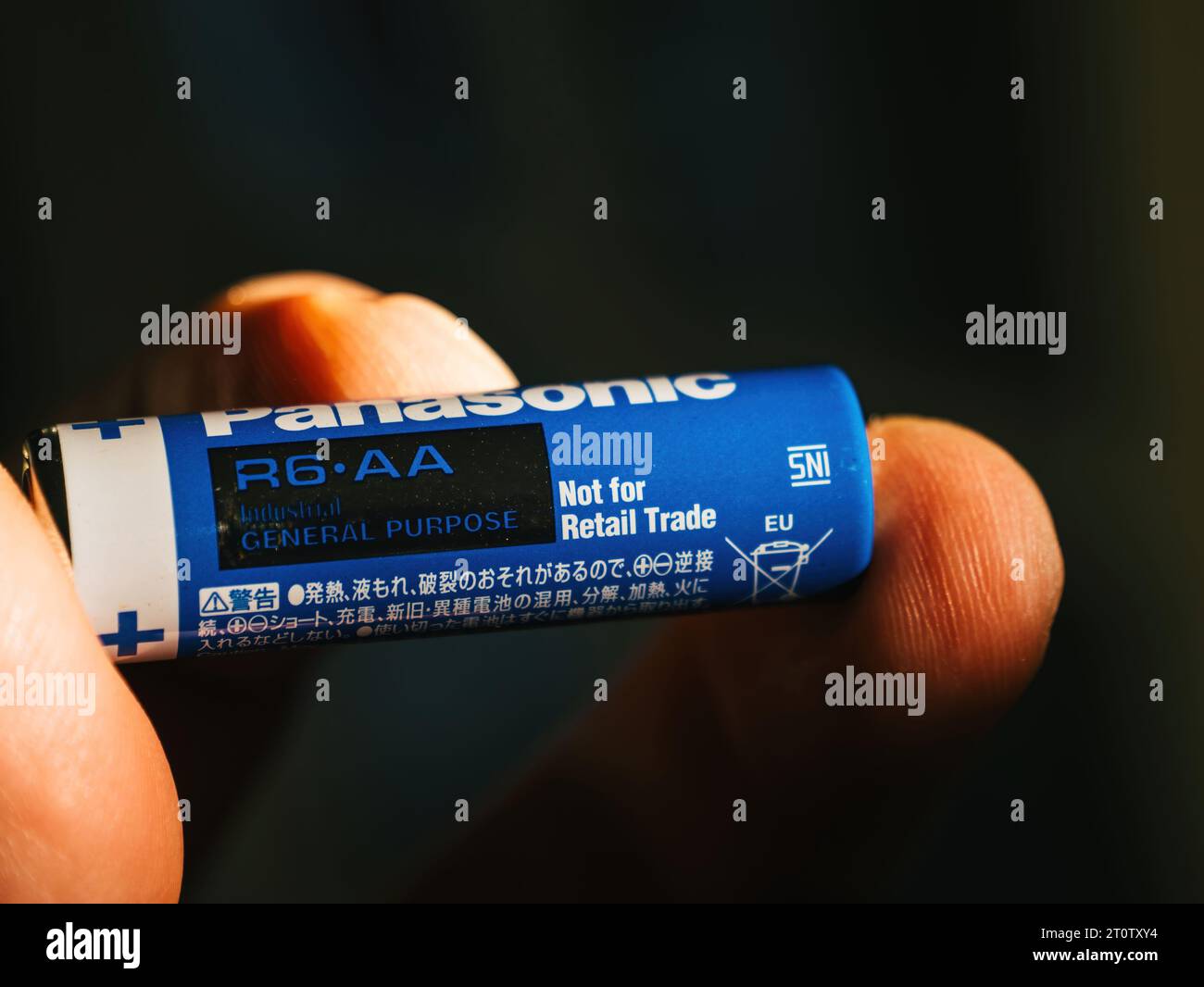 Panasonic r6 aa battery hi-res stock photography and images - Alamy