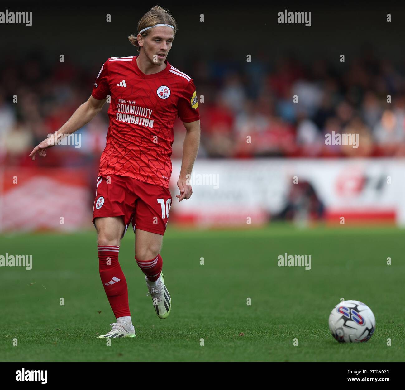 Crawley Town's Ronan Darcy during the EFL League Two match between ...