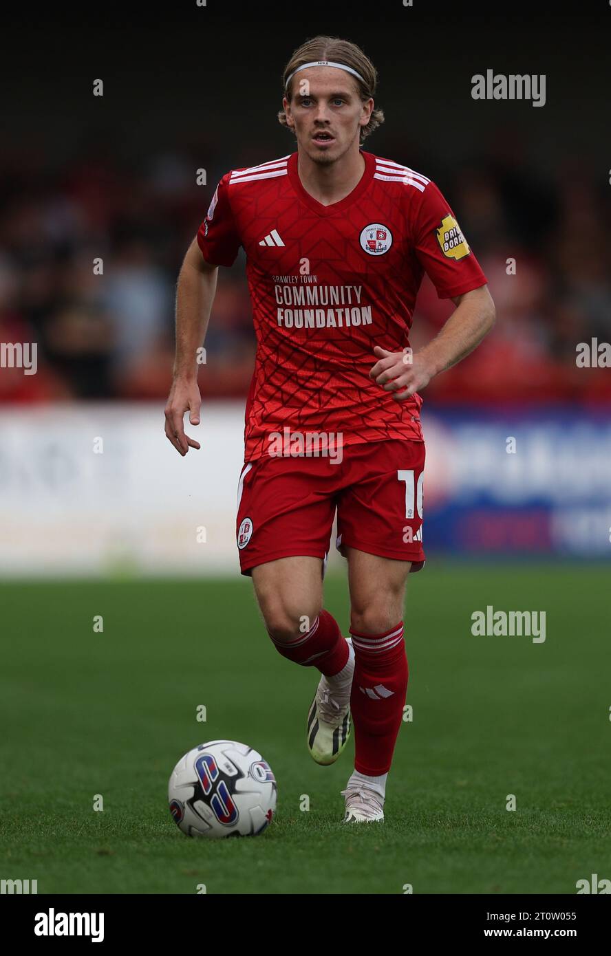 Crawley Town's Ronan Darcy during the EFL League Two match between ...