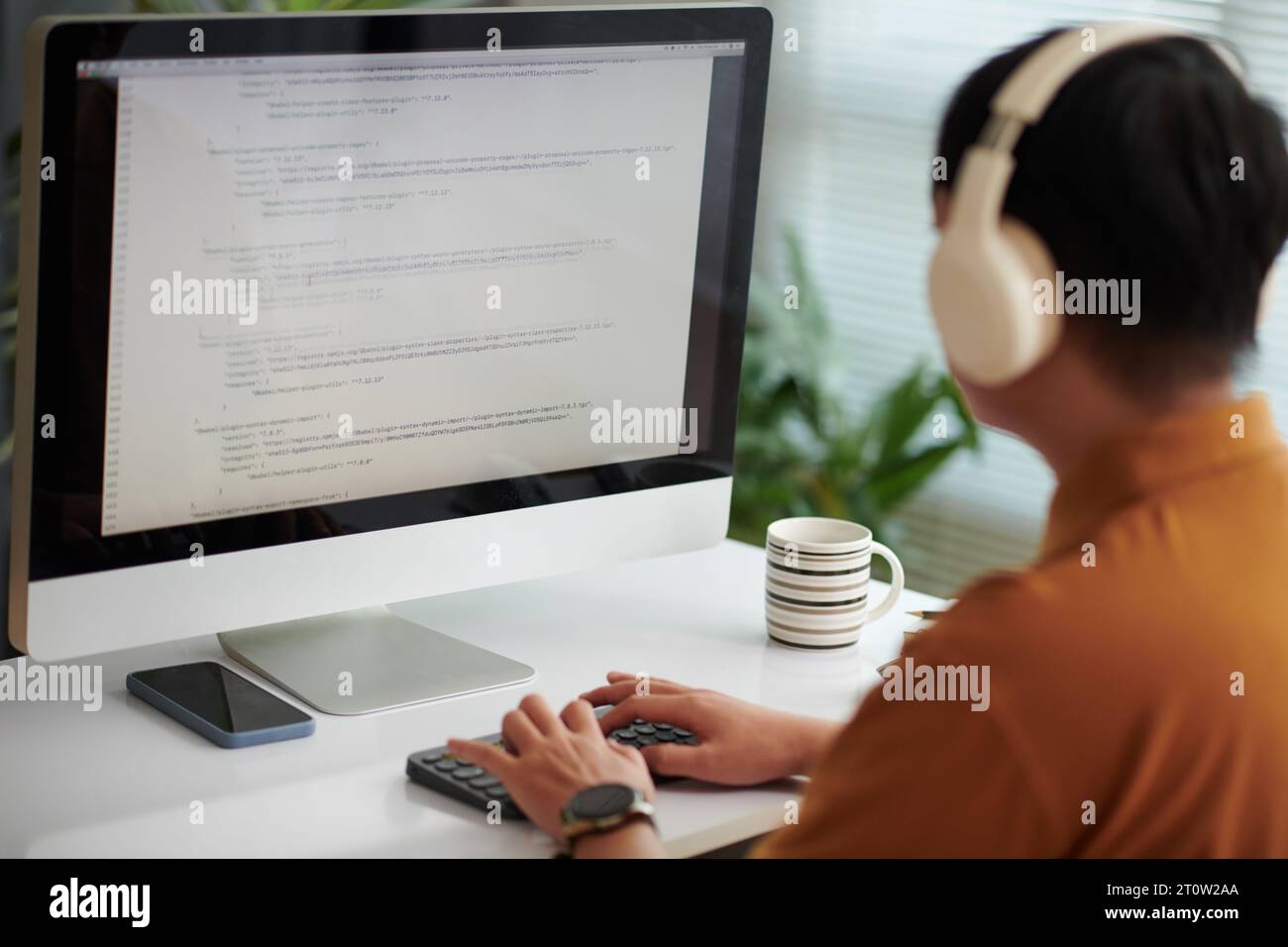 Programmer debugging code software developer hi-res stock photography and images - Alamy