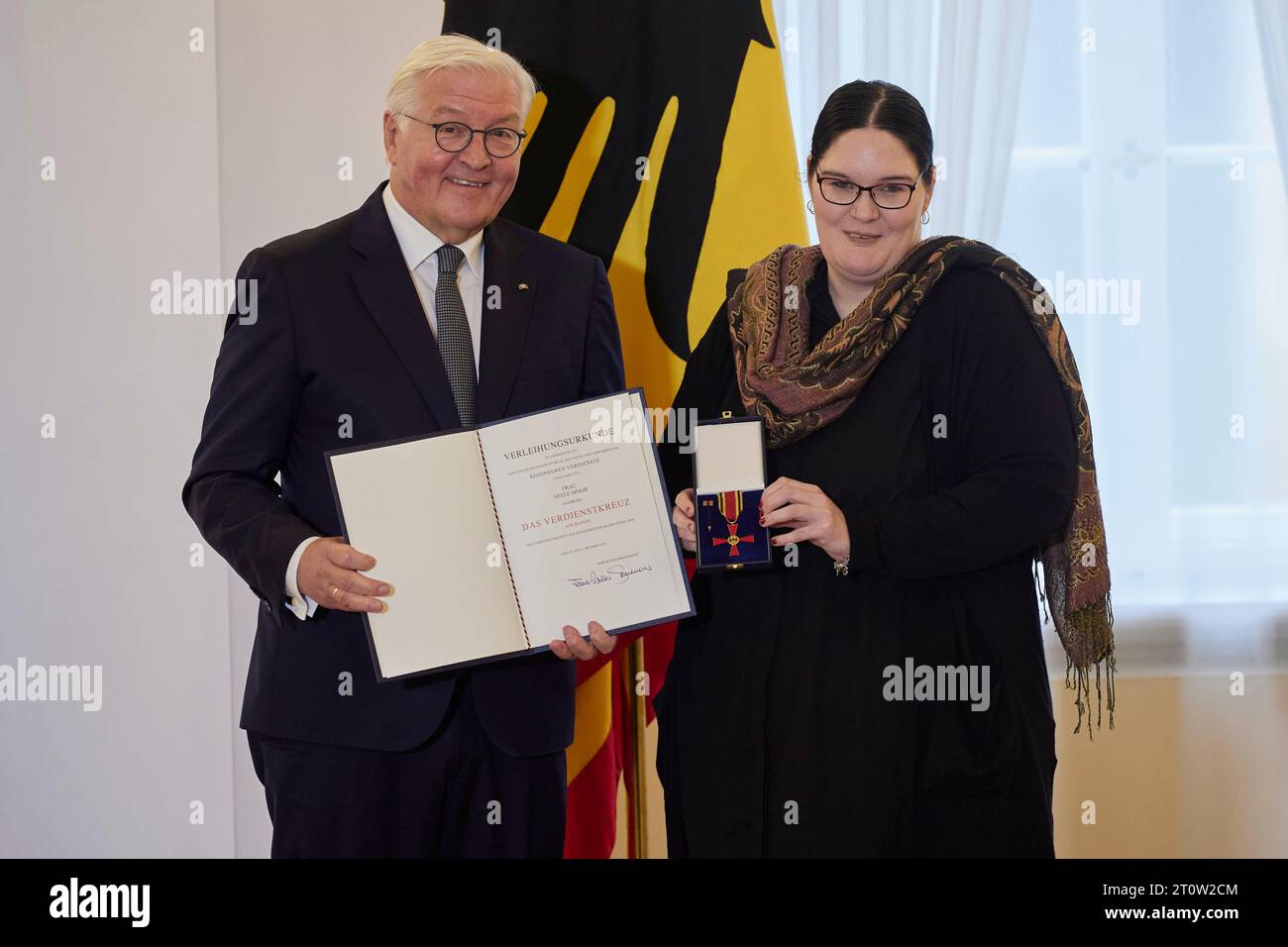 Berlin, Germany. 09th Oct, 2023. Federal President Frank-Walter ...