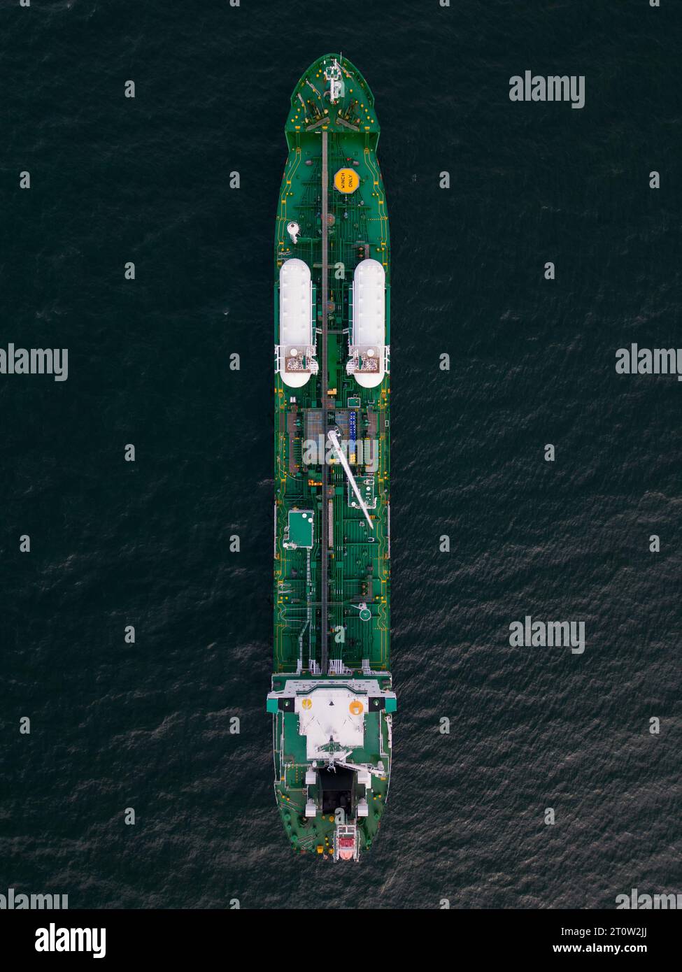 Aerial top view oil ship tanker carrier oil on the sea Stock Photo - Alamy