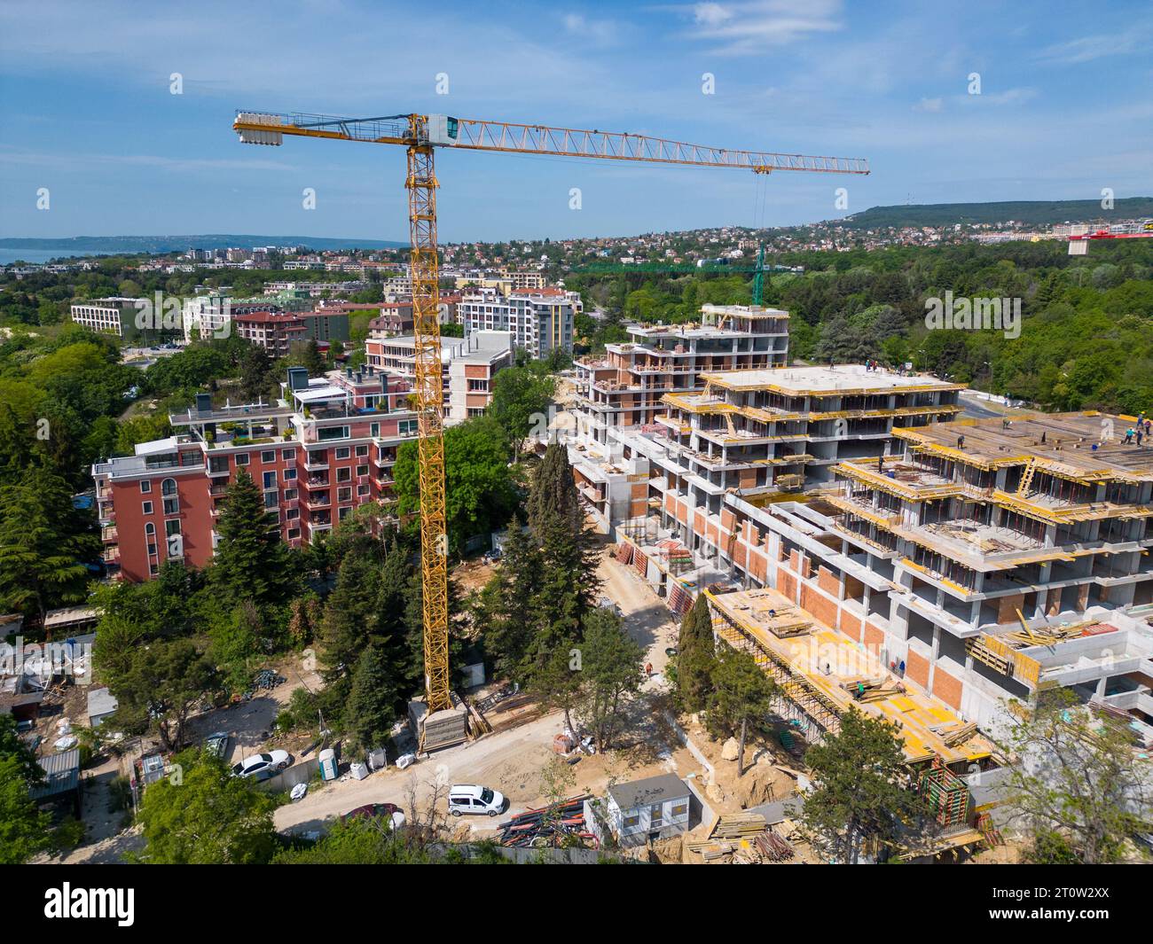 Top aerial view civil engineer hi-res stock photography and images - Alamy