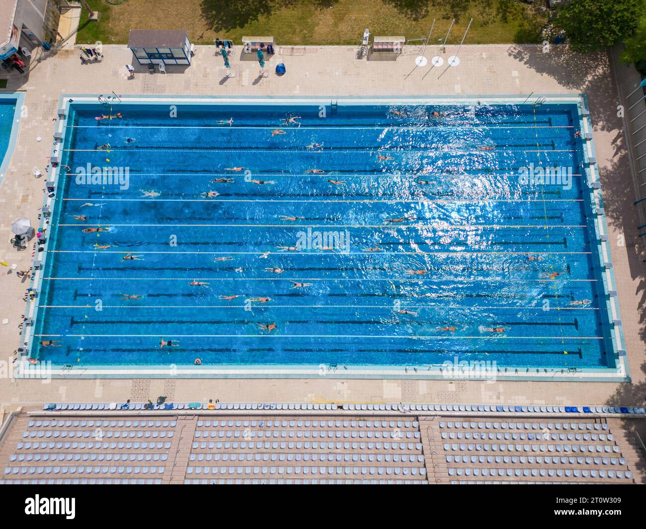 Synchronized swim training hi-res stock photography and images - Alamy