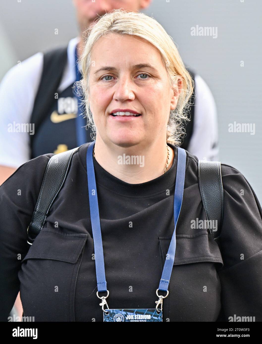 Joie Stadium, Sportcity, Manchester, England. 8th October 2023. Emma ...