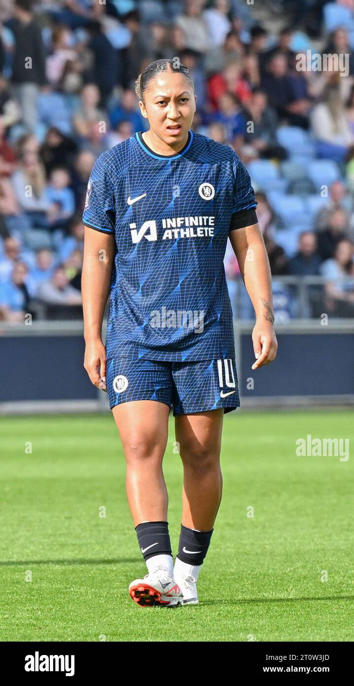 Joie Stadium, Sportcity, Manchester, England. 8th October 2023. Lauren ...