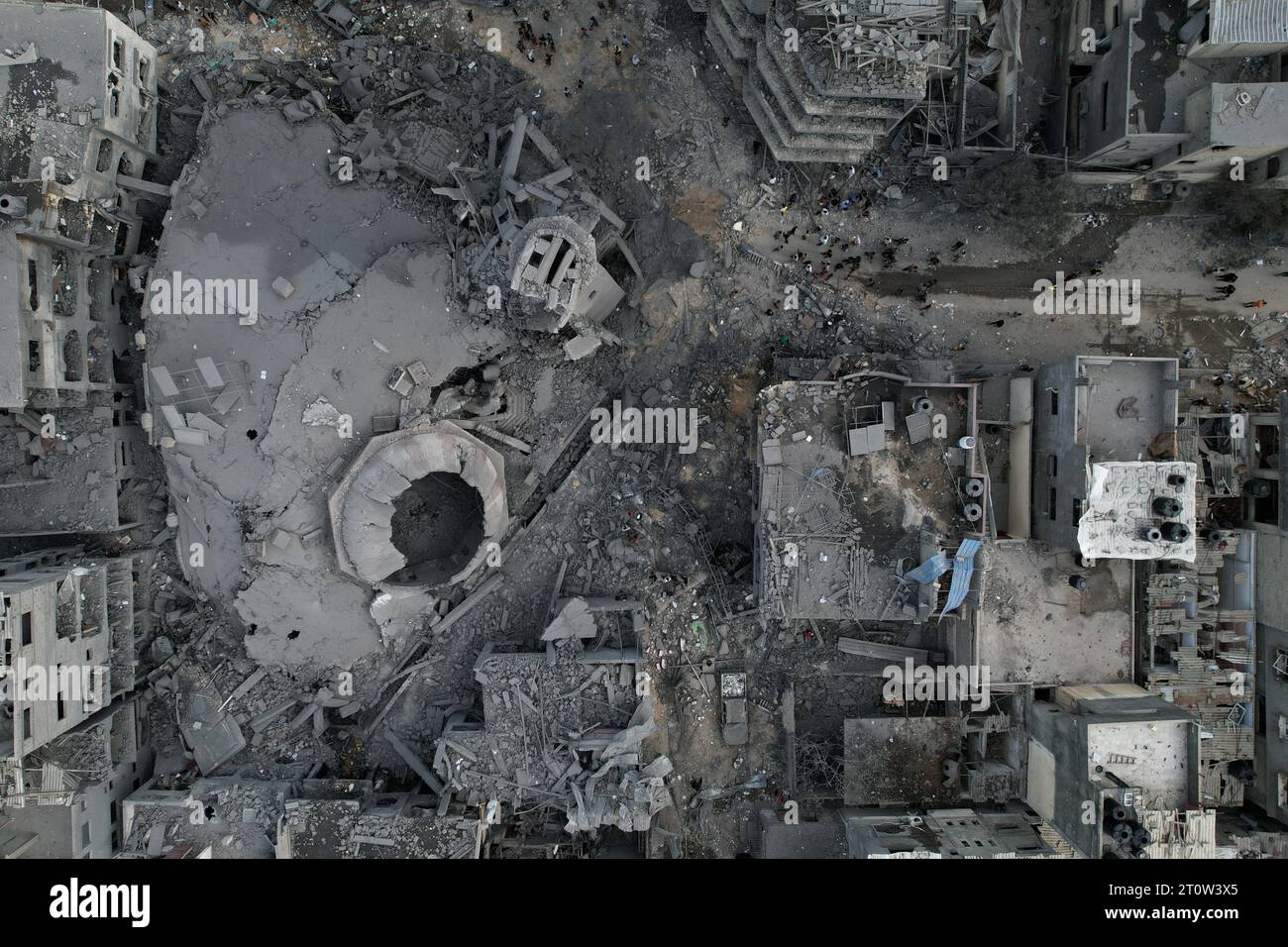 Gaza mosque aerial hi-res stock photography and images - Alamy