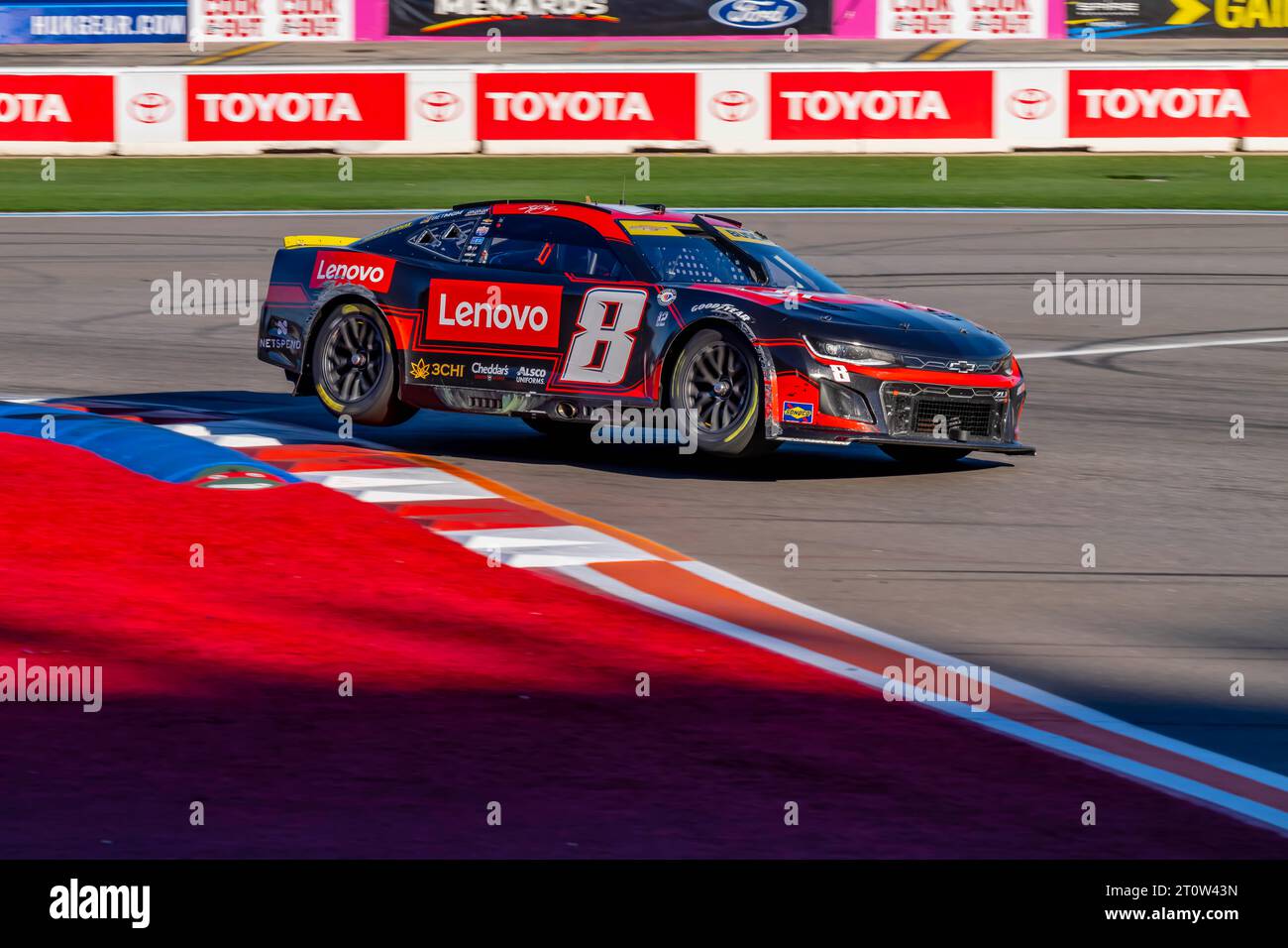 October 8, 2023, Concord, NC, USA: NASCAR Cup Series driver, KYLE BUSCH ...