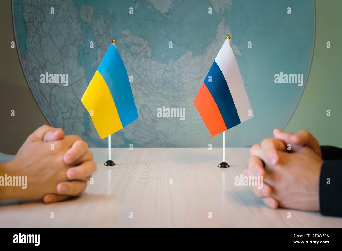 Communication in foreign countries hi-res stock photography and images ...