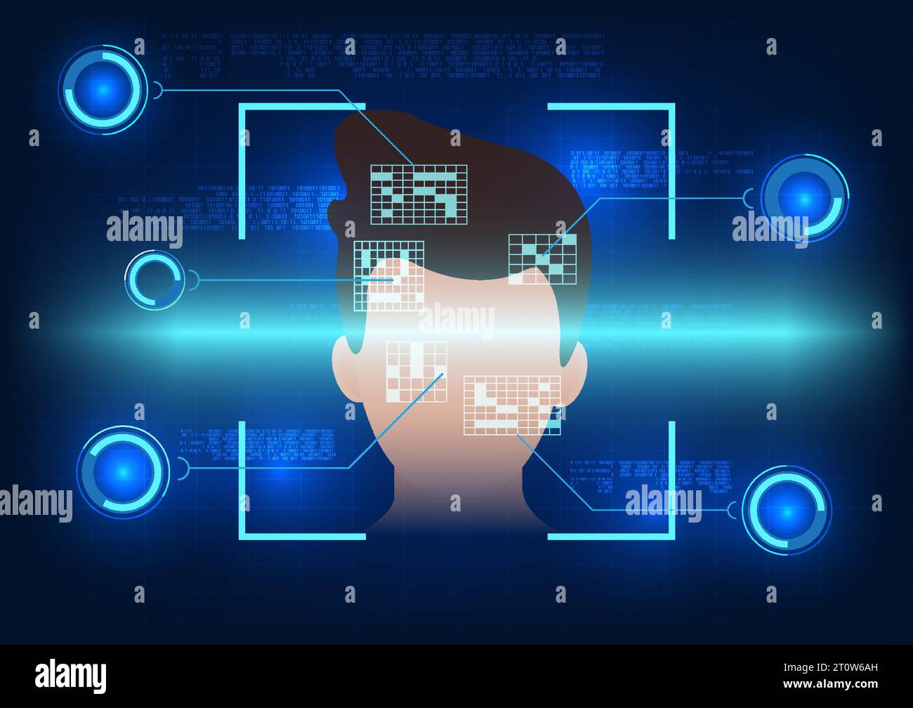 Uses digital technology Stock Vector Images - Alamy