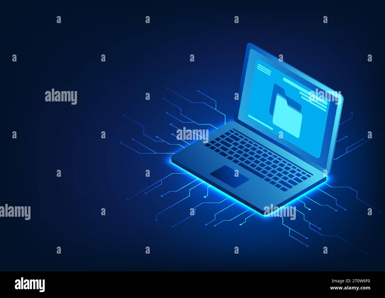 Computer technology The screen is a file folder. It refers to a ...