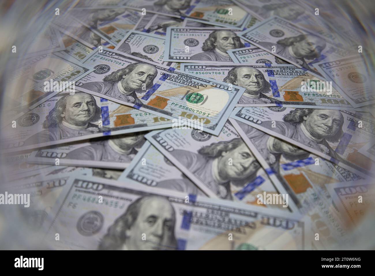 US 100 dollar banknotes background for design purpose Stock Photo - Alamy
