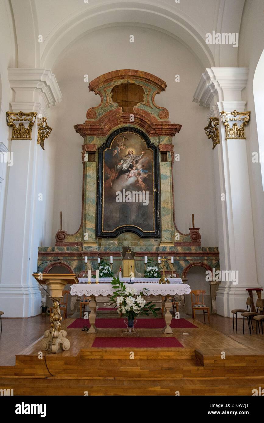 Main altar, Church of Saints Eusebius and Polion, a Baroque church from ...