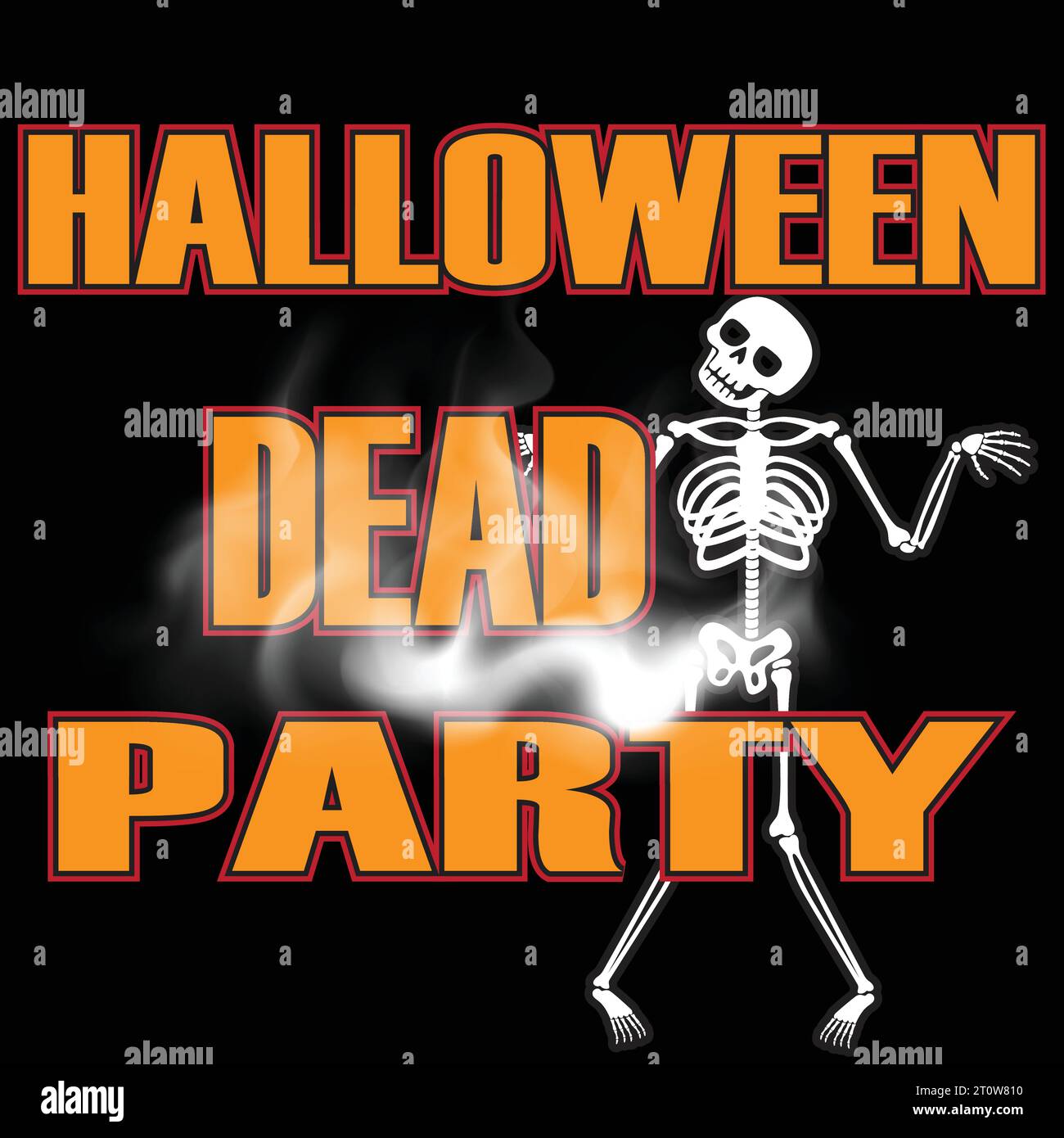 Pumpkins bats halloween party Stock Vector Images - Alamy