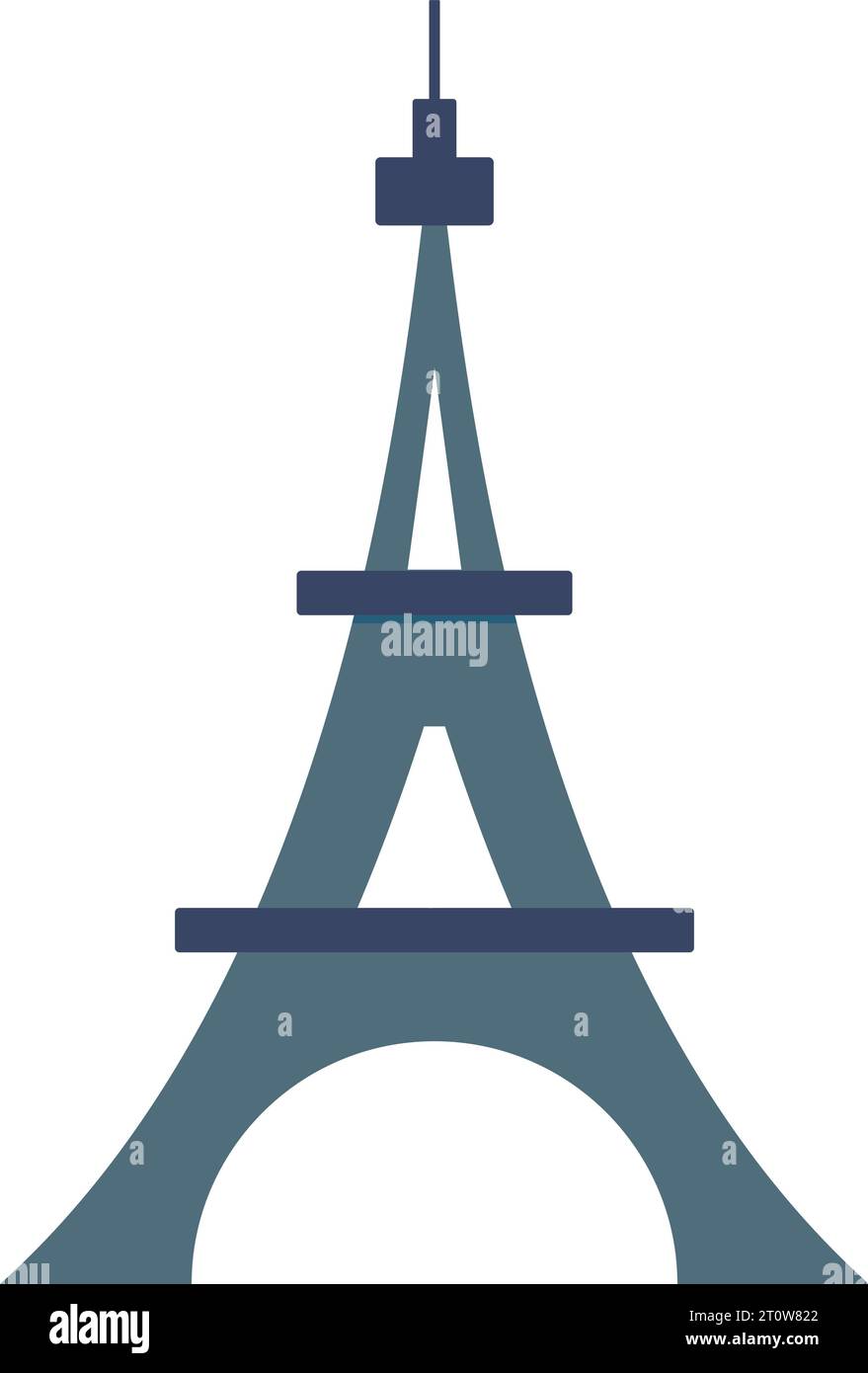 Simple Eiffel Tower Clip Art