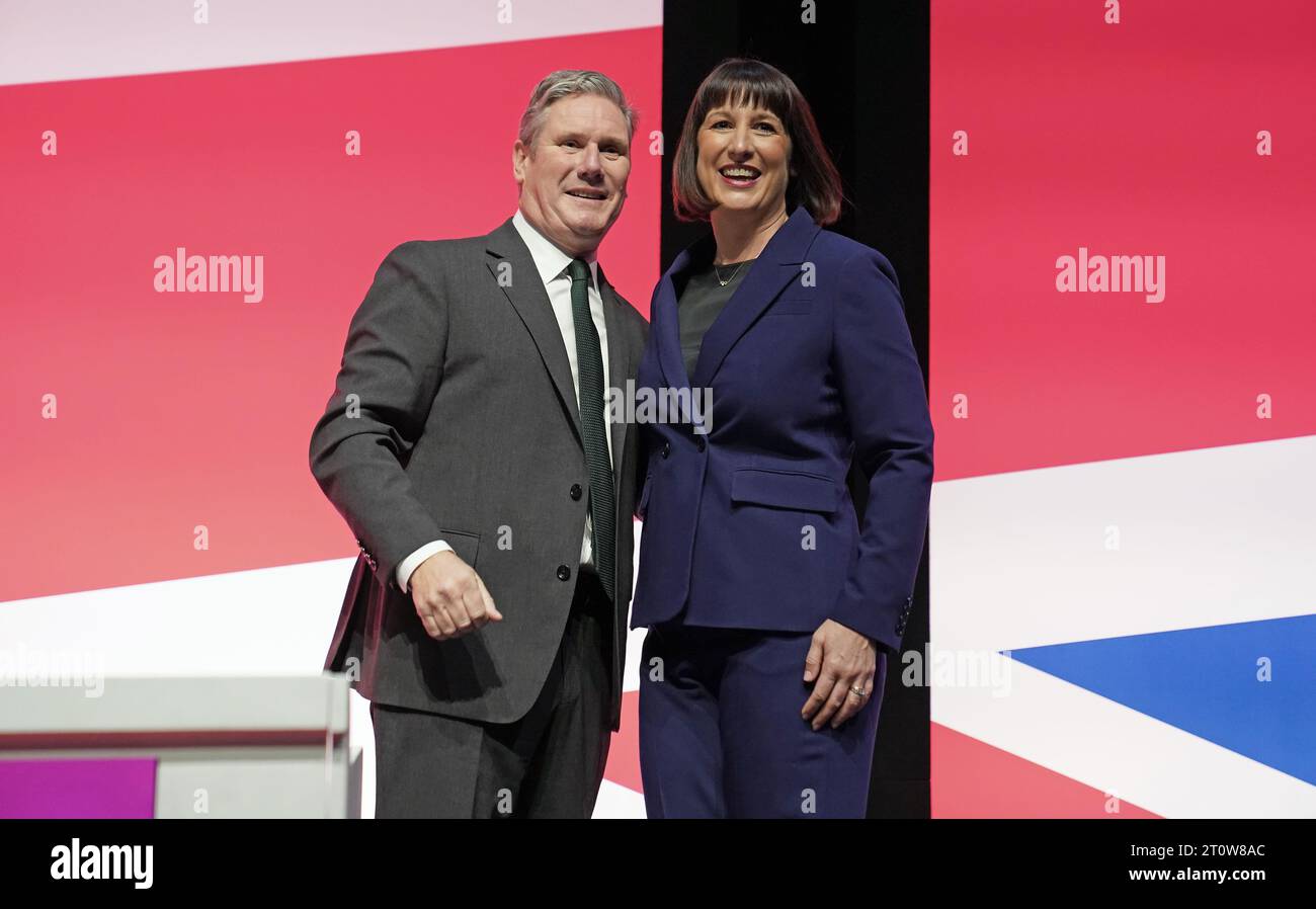 Starmer reeves labour party conference hi-res stock photography and ...