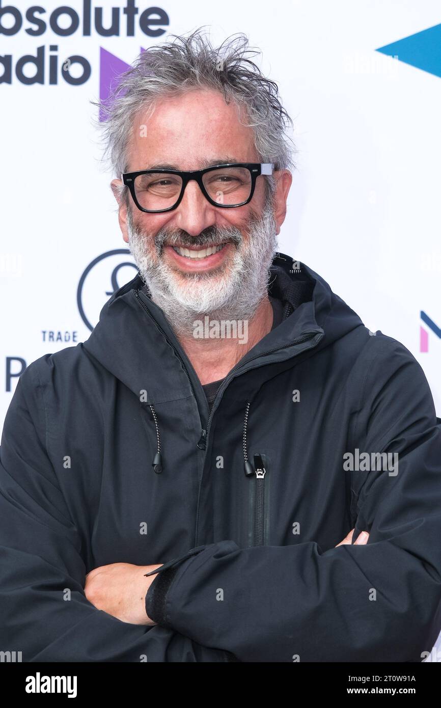 David Baddiel photographed during the Global Premiere of Ziggy Stardust ...