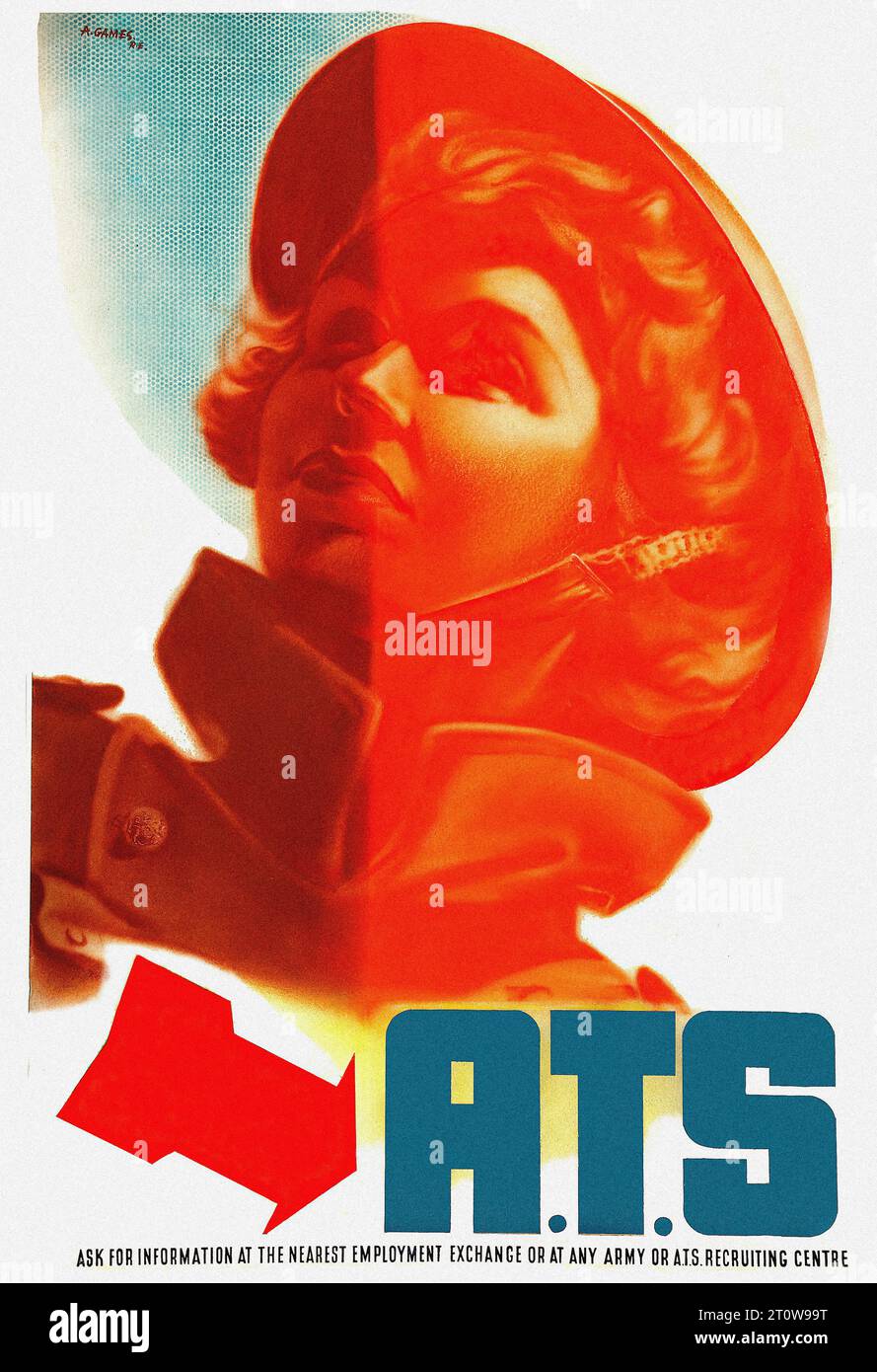 British propaganda , World War II era - “ASK FOR INFORMATION AT THE ...