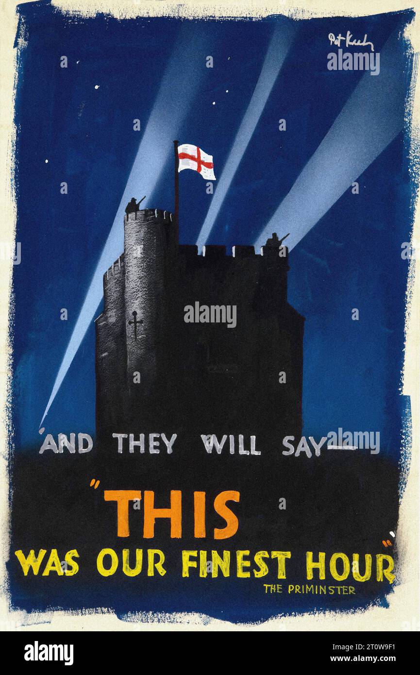 British propaganda , World War II era - “And they will say - ‘This was ...