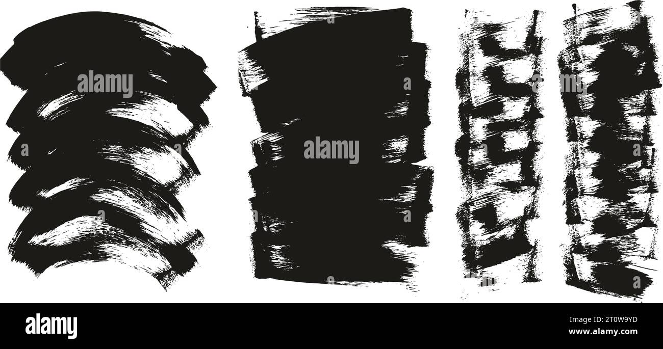 Flat Sponge Regular Artist Brush Long & Short & Curved Background High ...