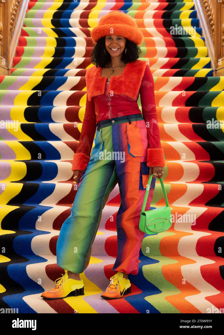 Christie's, London, UK. 6th Oct, 2023. Artist Lakwena Maciver (pictured ...