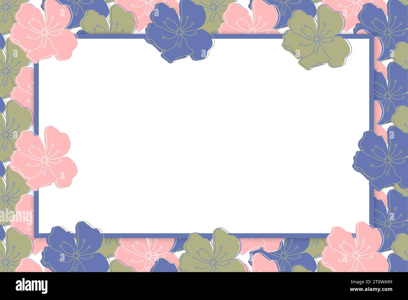 Nice Elegant Floral Frame or Border Background Stock Vector Image & Art ...