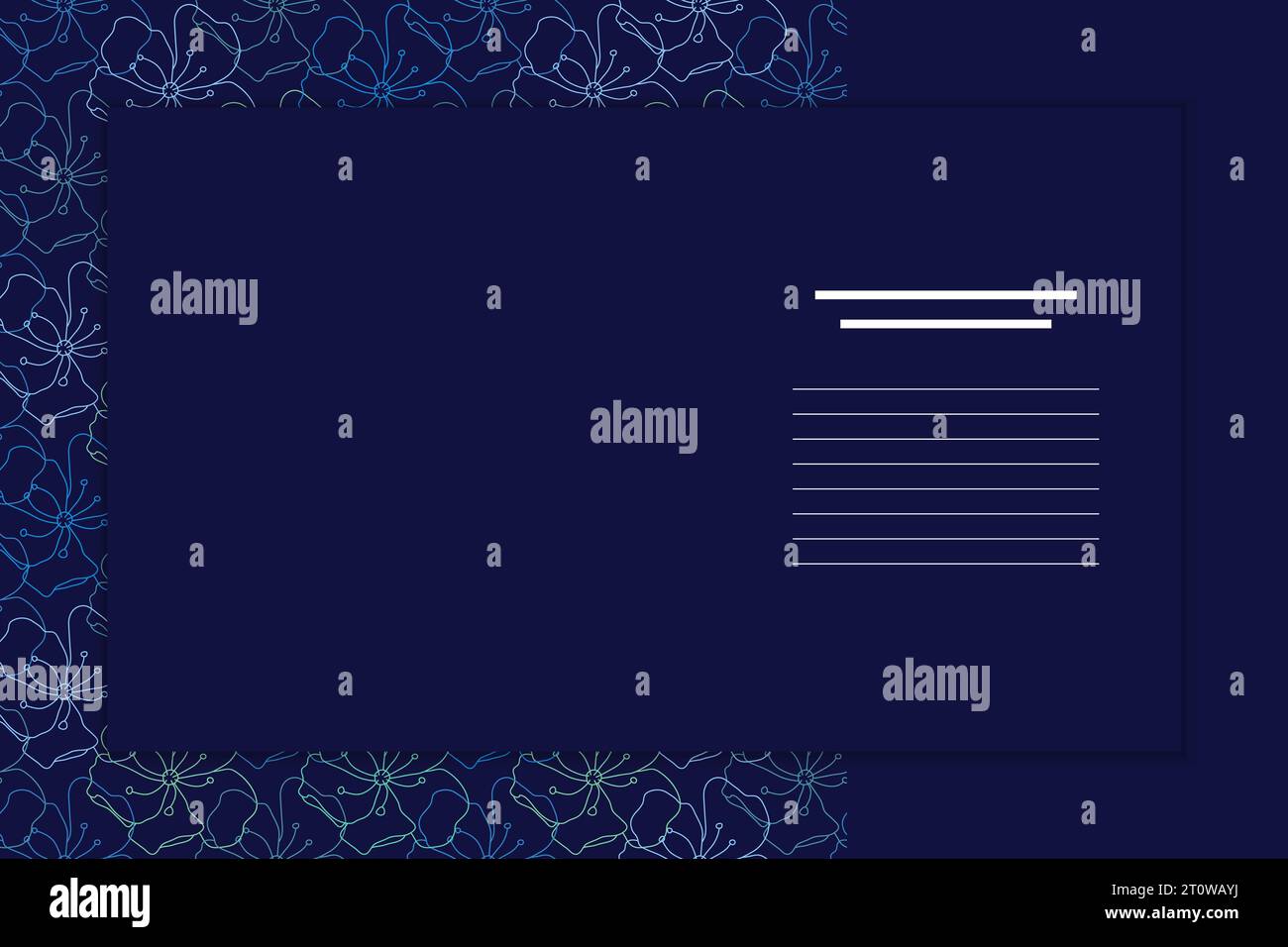 Navy blue border Stock Vector Images - Alamy