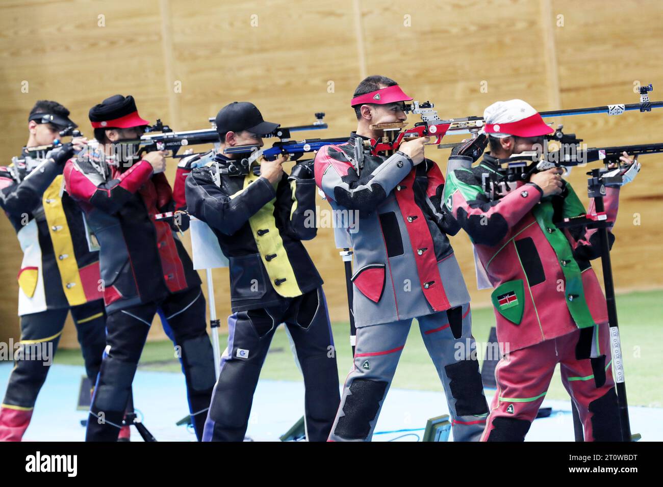 Cairo, Egypt. 8th Oct, 2023. Players compete during the final of men's ...